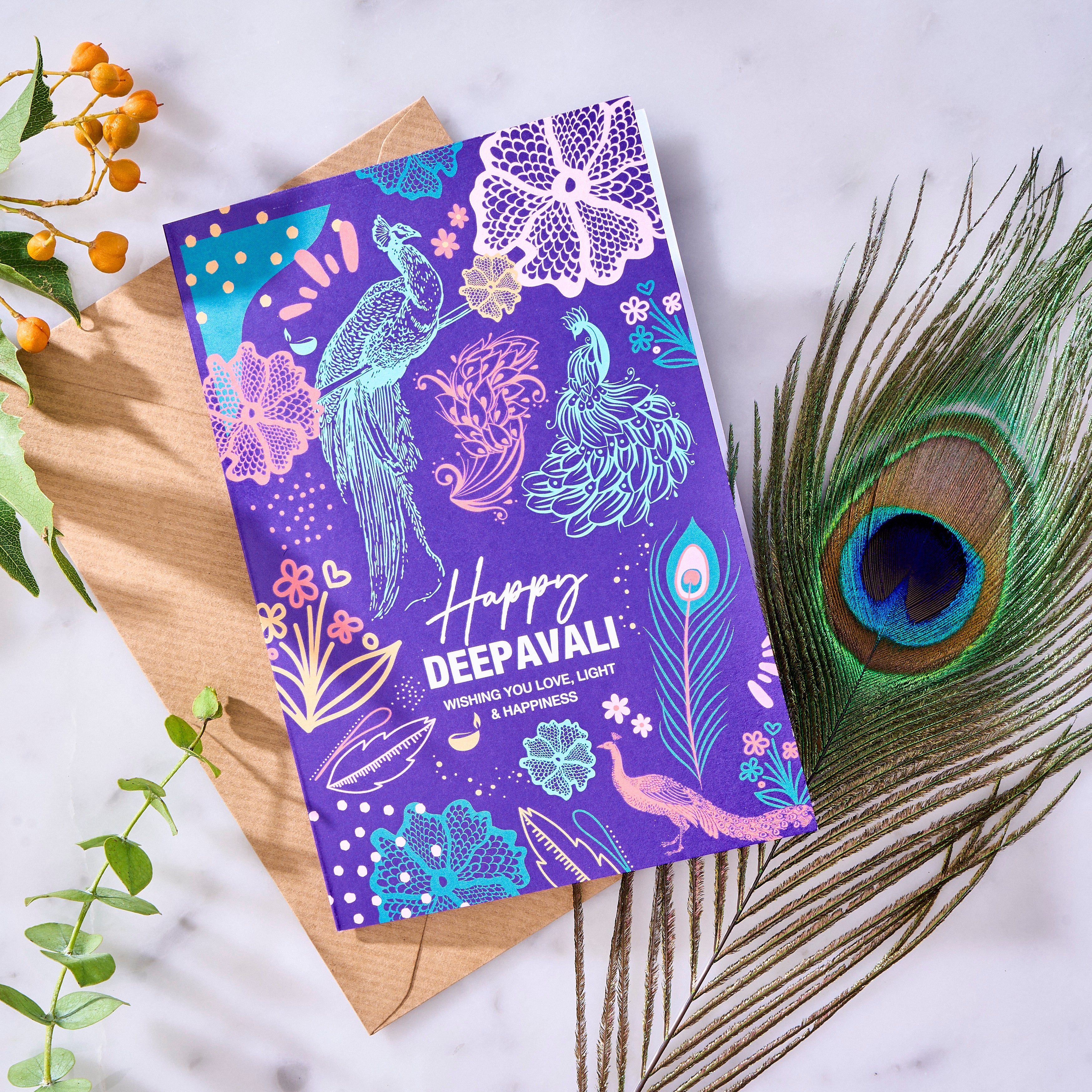 Deepavali Greeting Card | Greeting Cards Singapore – All Things Delicious