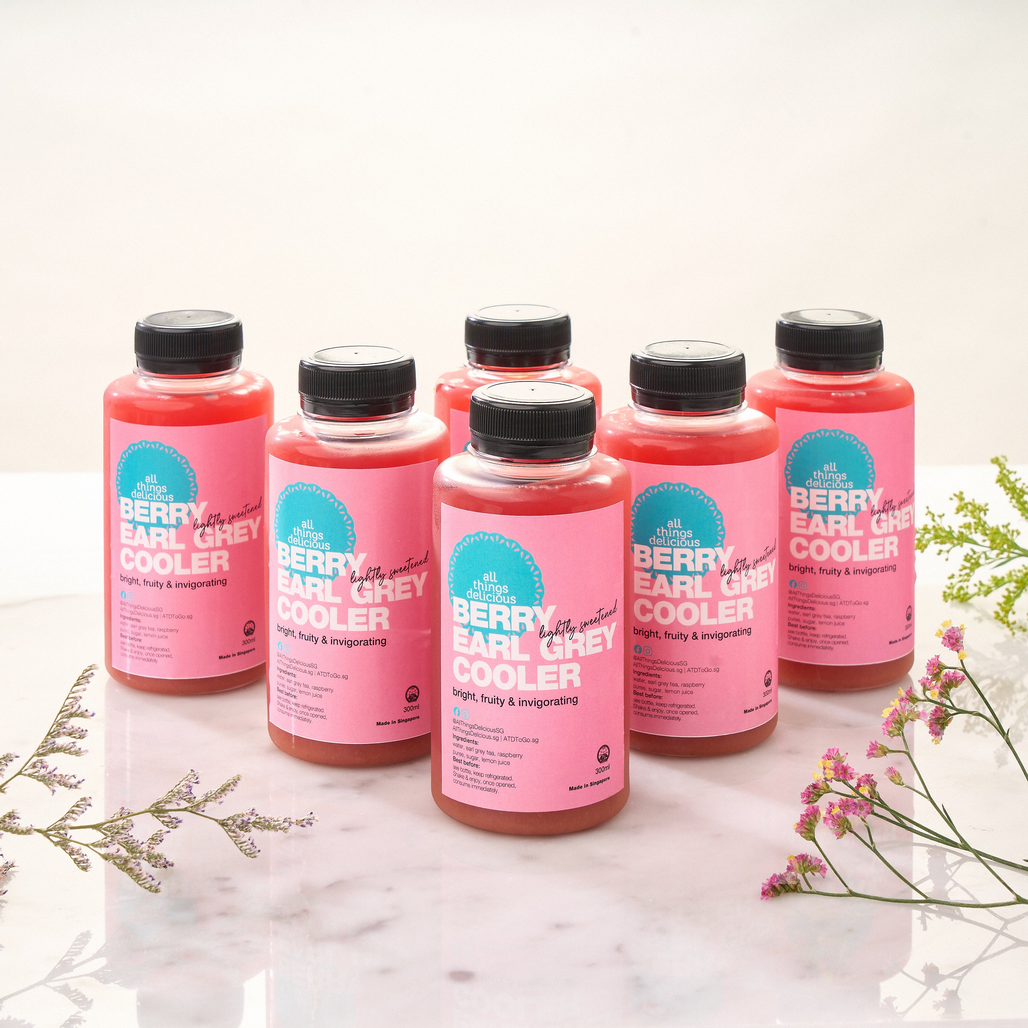 Berry Earl Grey Cooler (Pack of 6) – All Things Delicious