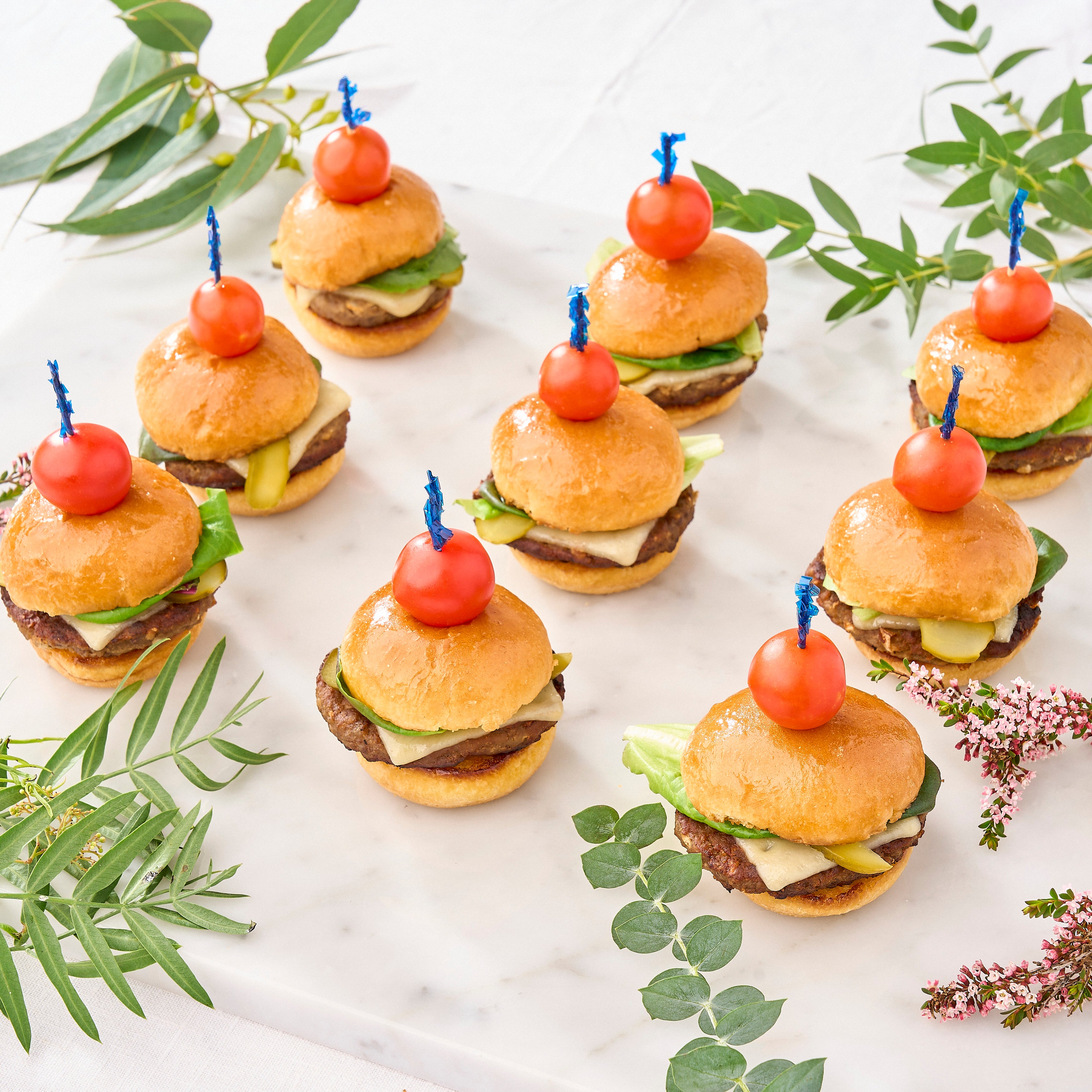 Cheeseburger Sliders (box of 9) – All Things Delicious