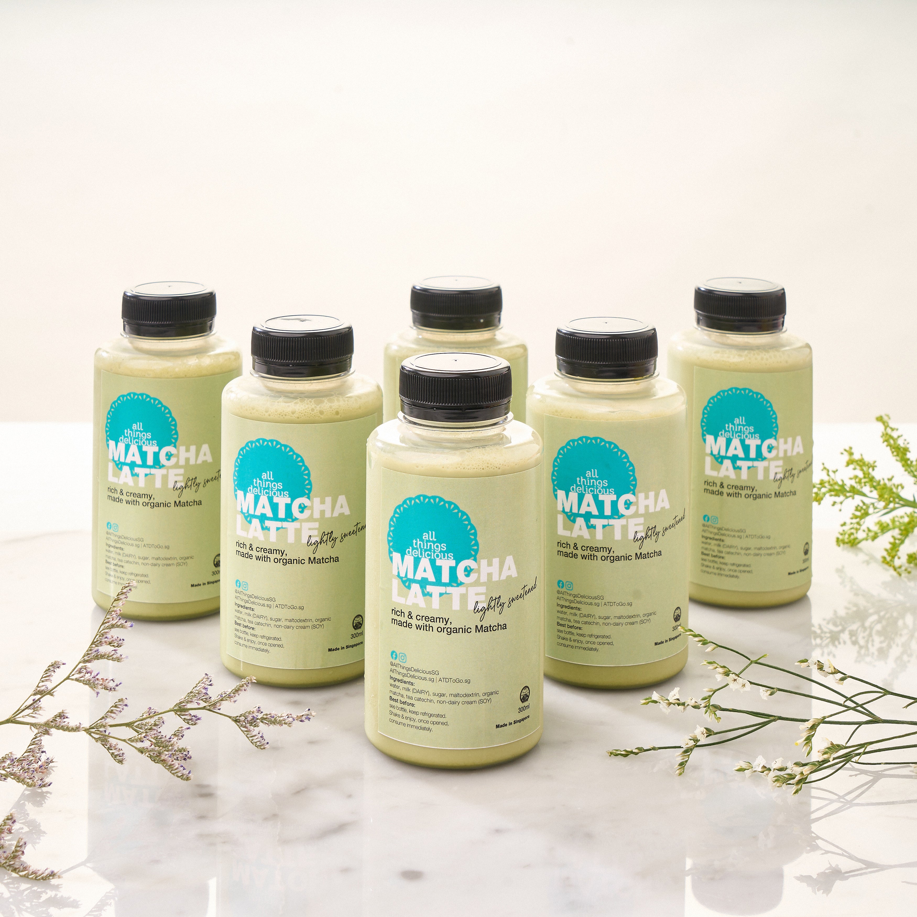 Matcha Latte (Pack of 6) – All Things Delicious