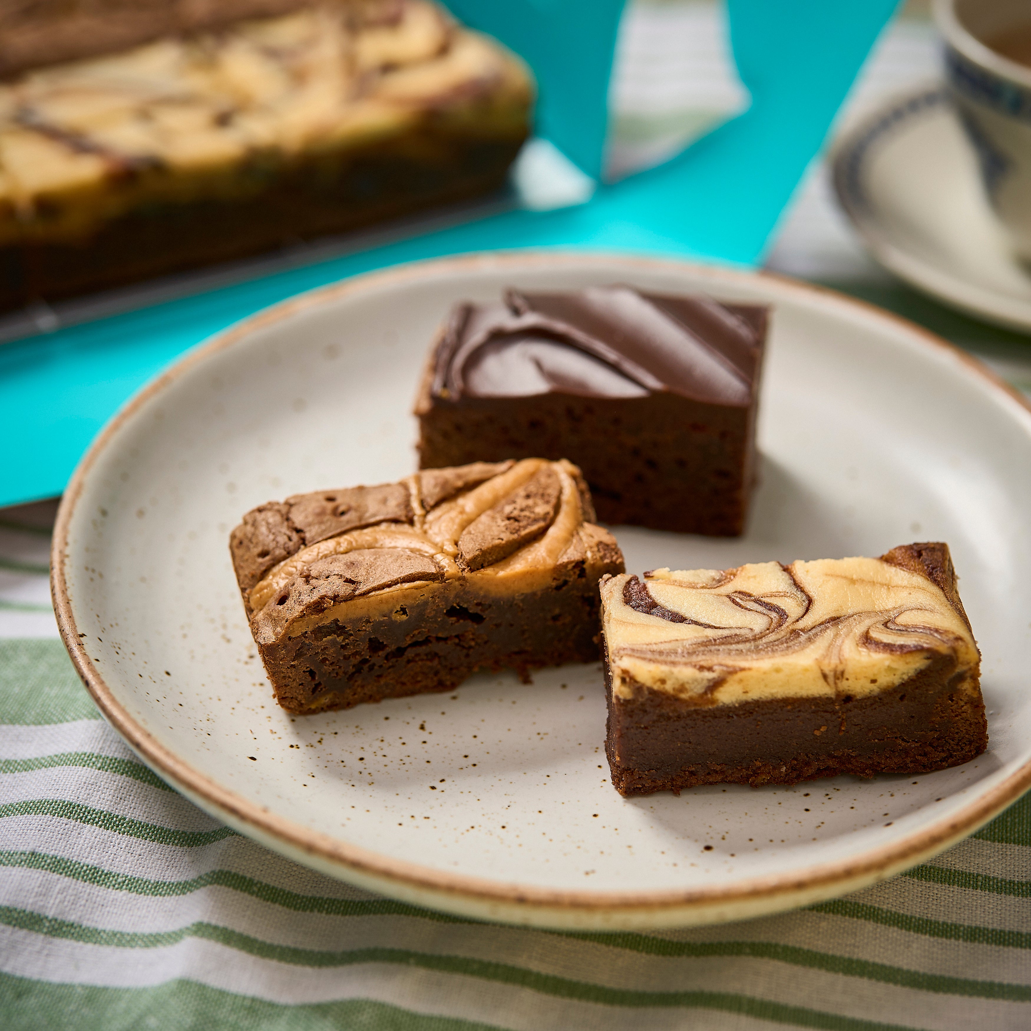 Assorted Brownie Sharing Box (Box of 18) | Halal Catering SG – All ...