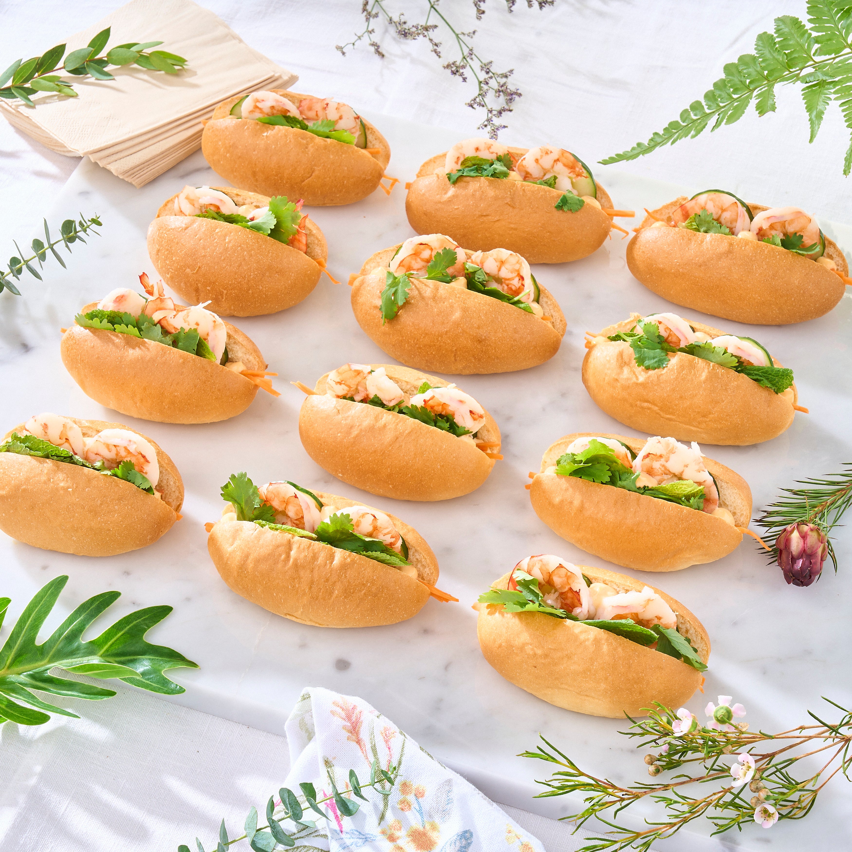 Mini Sub Sandwiches (Box of 12) – All Things Delicious