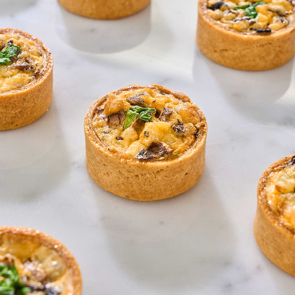 Mini Quiche (Box of 12) – All Things Delicious